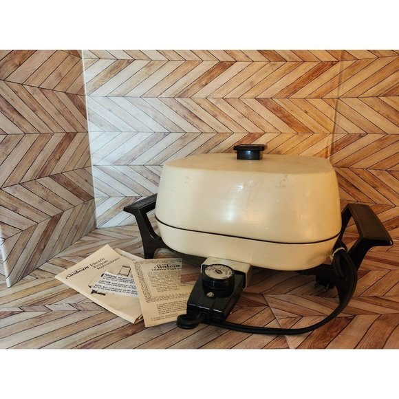 Sunbeam | Kitchen | Vintage 985 Sunbeam Electric Frypan Frying Pan ...
